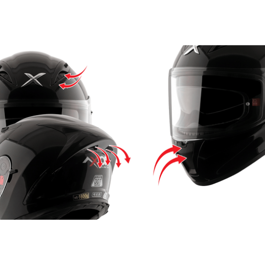 Buy Axor Street Marvel Wolverine Gloss Helmet -Black/Yellow Online | Rs ...