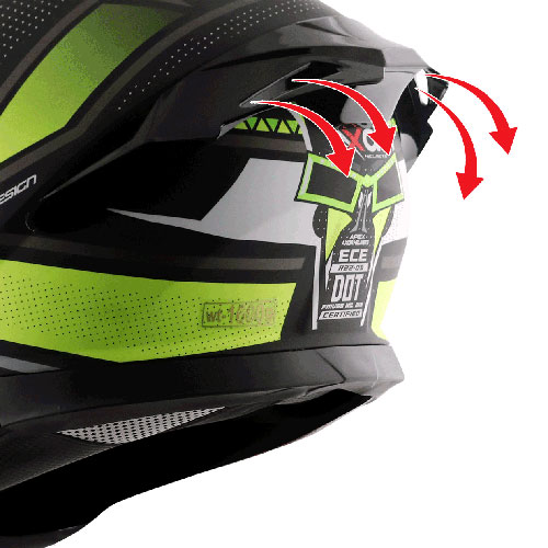 Buy Axor Apex Tiki Gloss Helmet Online | Rs.4994.00
