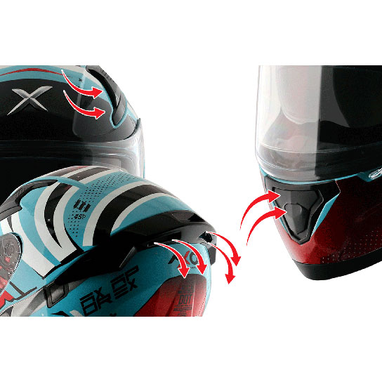 Buy Axor Apex Hex-2 Helmet online | Rs.4994 | Free shipping
