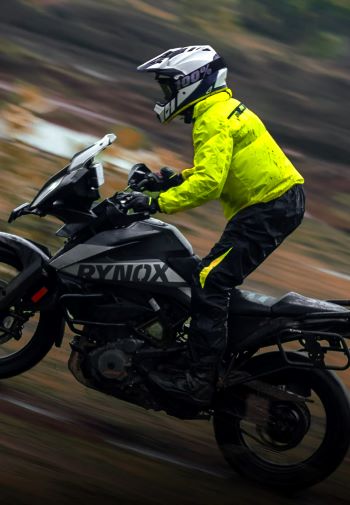 Buy Rynox H2GO Pro 3 Rain Jacket | Rynox Raincoat