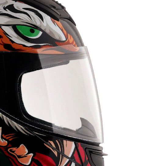 Buy Axor Rage Tiger Gloss Helmet Online | Rs.3410.00