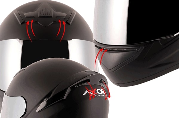 Buy Axor Rage RTR Gloss Helmet Online
