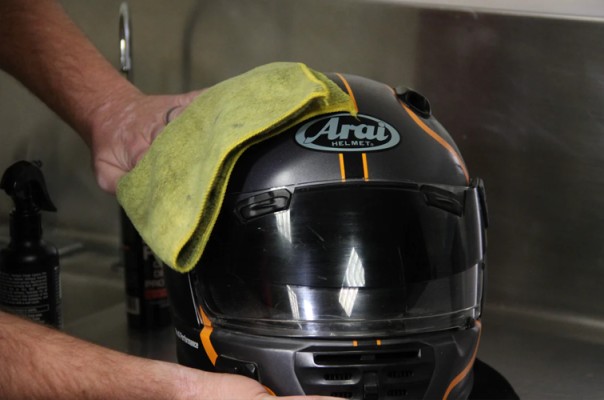 Motorcycle Helmet Cleaning Guide